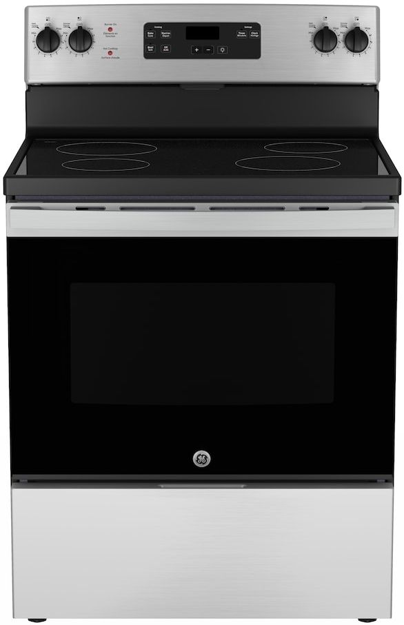 GE 30" Stainless Steel Freestanding Electric Range | Atlantic Home ...