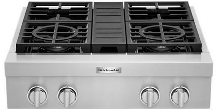 KitchenAid® Stainless Steel Gas Rangetop | Old McDonald's Furniture ...
