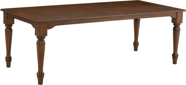 Flexsteel® Dalton Walnut Rectangular Dining Table | Appliance Center of Toledo | Toledo, OH