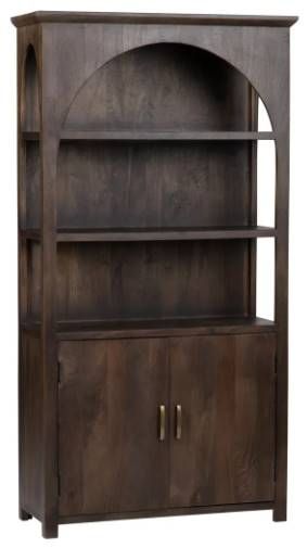 Crestview Collection Belmont Brown Bookcase | Besche Furniture ...