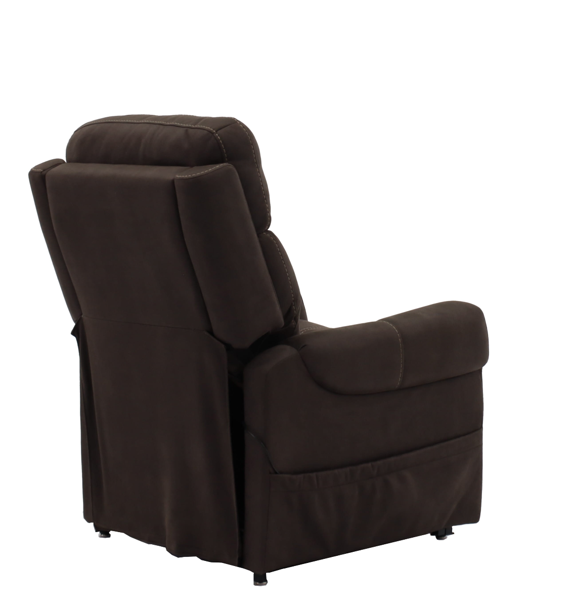 Moto Motion Gunmetal Power Lift Recliner | Miskelly Furniture