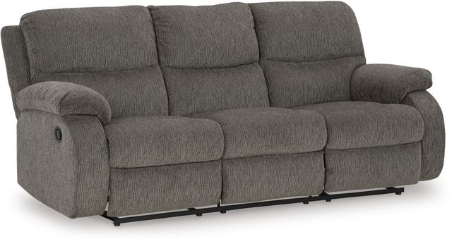 Signature Design by Ashley® Scranto Brindle Reclining Sofa | Fischer ...