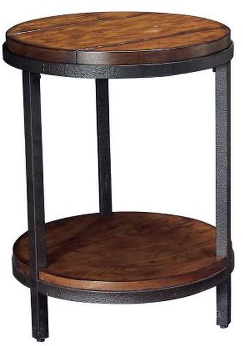 Hammary round end table store