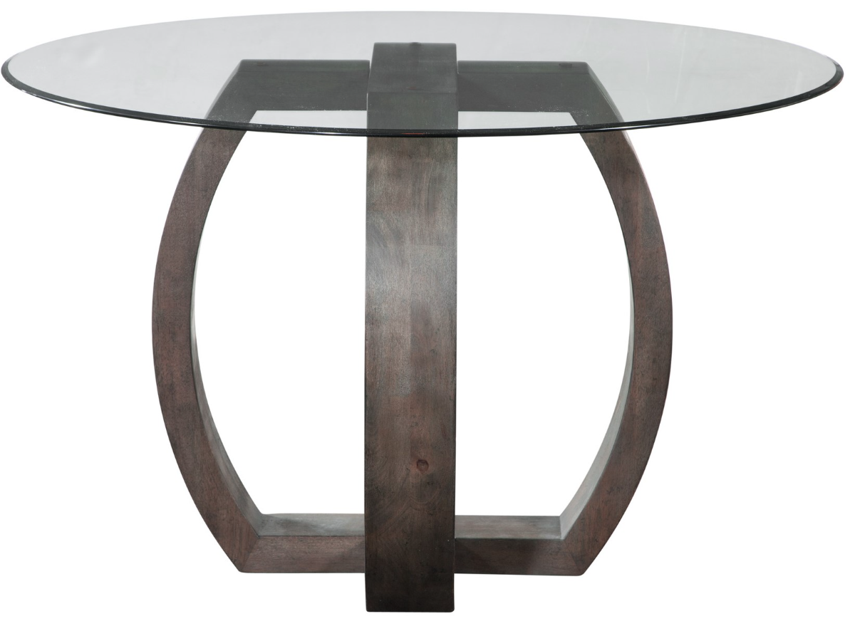 Stefon glass dining table store
