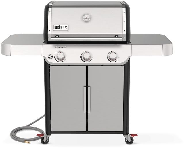 Weber® Genesis S-315 3-Burner Stainless Steel Freestanding Natural Gas ...