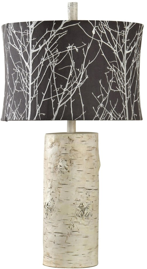 StyleCraft Bryan Keith Willow Log Base Table Lamp | Fischer Furniture ...