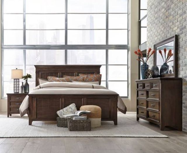Liberty Saddlebrook 4-Piece Tobacco Queen Bedroom Set | Great Rooms ...