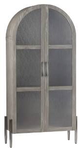 Crestview Collection Finnley Khaki Curio Cabinet | The Cleveland ...
