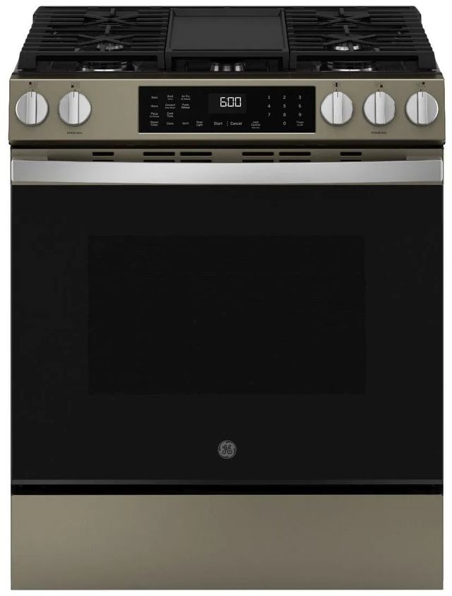 GE® 600 Series 30" Slate Slide In Gas Range | Frederickson's ...