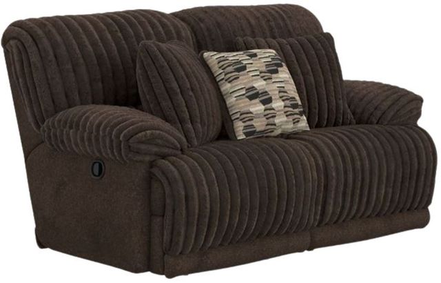 Catnapper® Hollifield Chocolate Reclining Loveseat | Davis Home ...