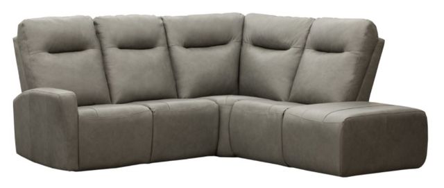 Elran Mathis Brown Reclining Sectional | Chediac's Brandsource Home ...