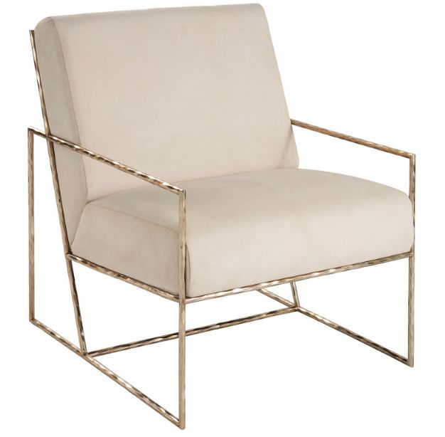 Universal Explore Home™ New Modern Bastian Berber Snow Chair ...