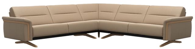 Stressless® by Ekornes® Stella 3-Piece Beige 115" Manual Reclining ...