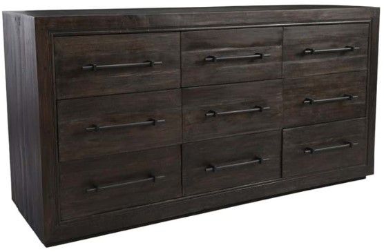 Classic Home Magdalena Dark Brown Dresser | Marshall's Home Living ...