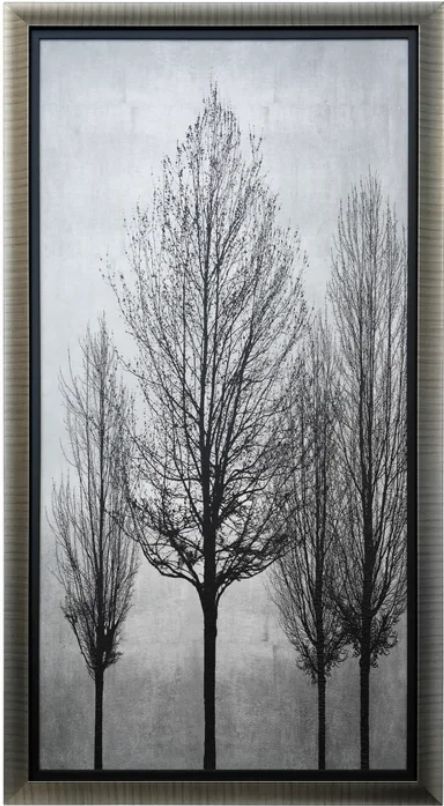 Stylecraft Black/Nickel/Silver Wall Art | Fischer Furniture | Rapid ...