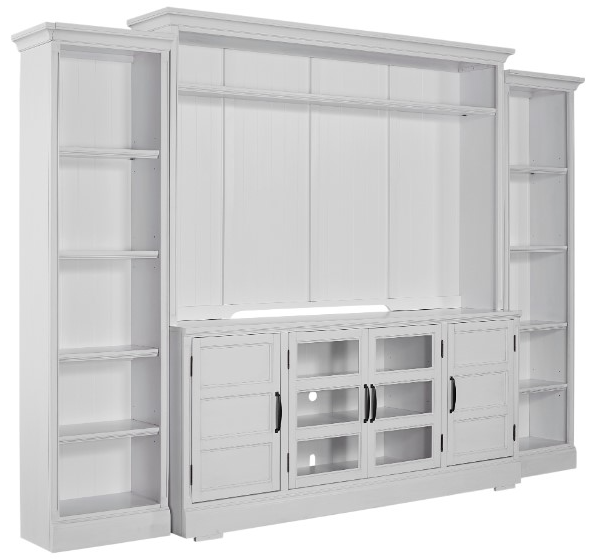 Parker house white entertainment center store