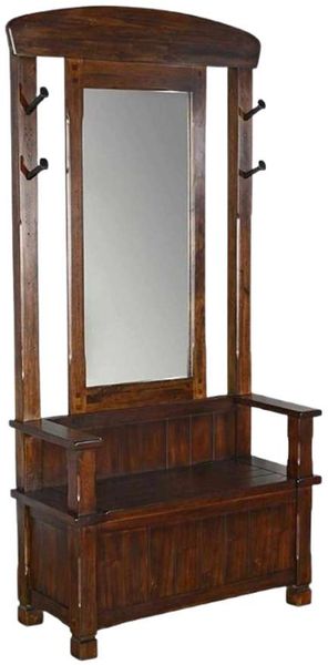 Santa Fe Hall Tree | Lacks Furniture | Brownsville, Laredo, McAllen ...