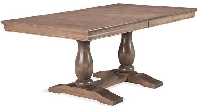 Handstone Customizable Monticello Maple 48x84 Dining Table with 3x12 ...