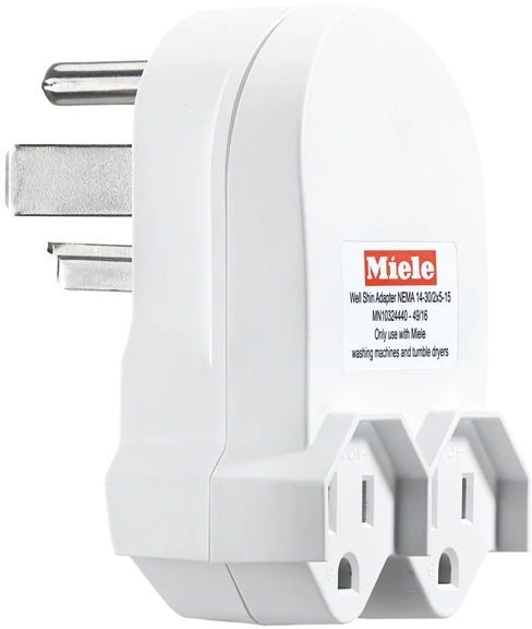 Miele White NEMA Adapter | Yale Appliance | Boston, Hanover, Framingham ...