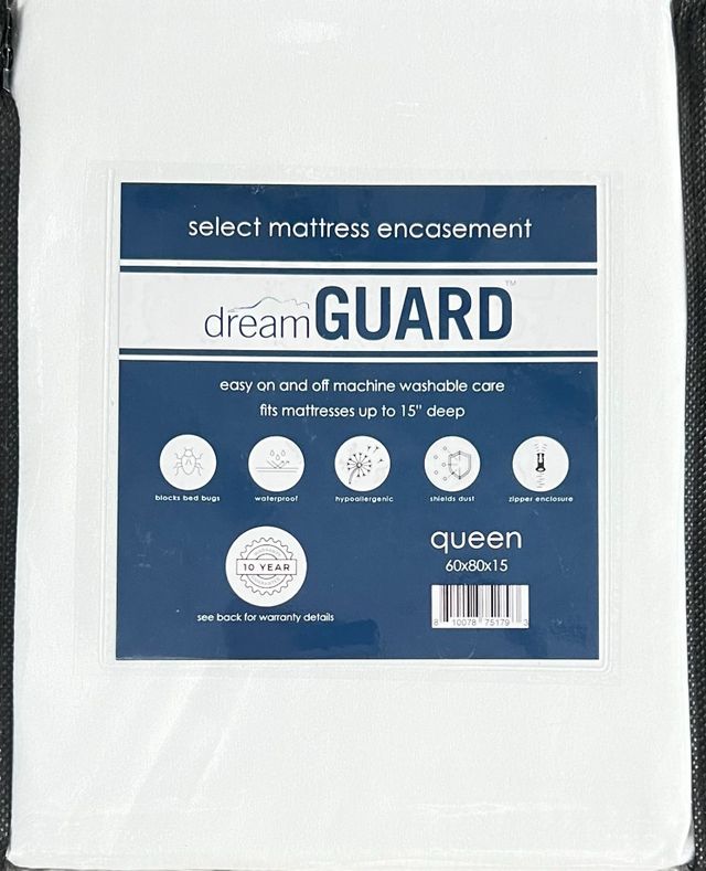 Bowles Mattress Company dreamGUARD™ Queen Encasement Mattress Protector | Fischer's Furniture ...
