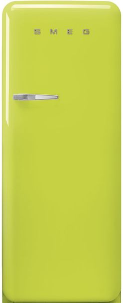 Smeg 50's Retro Style 9.9 Cu. Ft. Lime Green Top Freezer Refrigerator ...