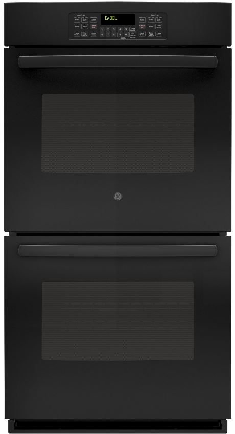 GE 27 Electric Double Oven Built In Black