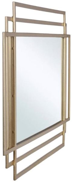 Stylecraft Black/Gold Mirror | Fischer Furniture | Rapid City, SD