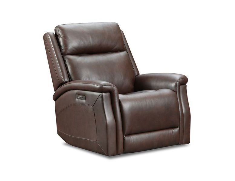 Southern Motion Reno Walnut Power Swivel Rocker Recliner with Power ...