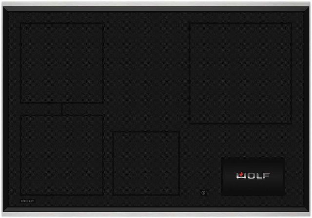 Wolf® 30" Black Induction Cooktop