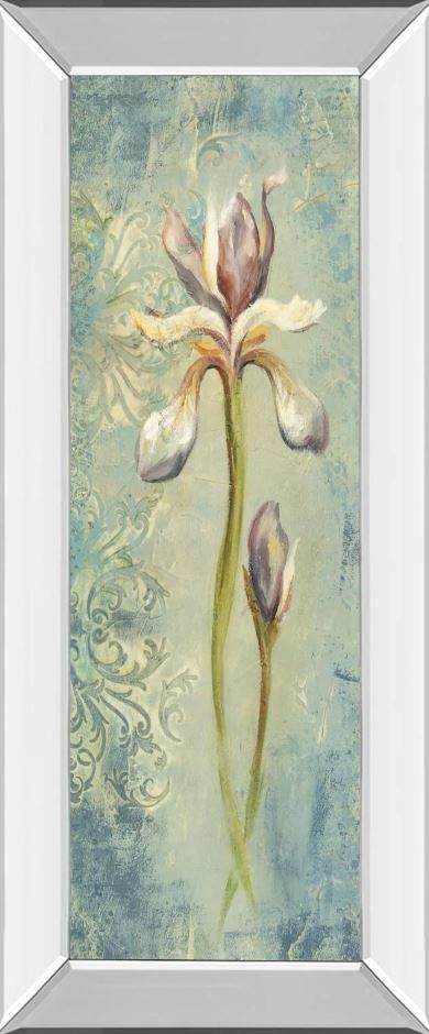 Classy Art Floral XI by Lee Hazel Mirror Framed Wall Art | Lichti's TV ...