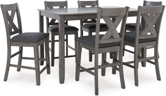 Signature Design by Ashley® Caitbrook 7-Piece Gray Counter Height ...
