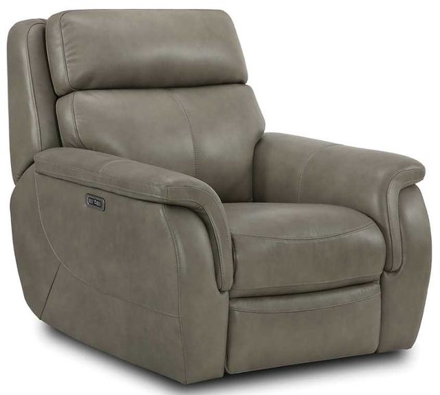 Luke Home Carly Treasure Cement Double Reclining Power Motion Chair ...