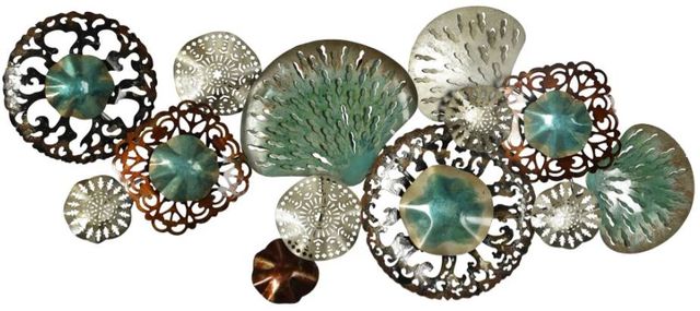 Classy Art Blue Shells Wall Decor | The Cleveland Furniture Company ...