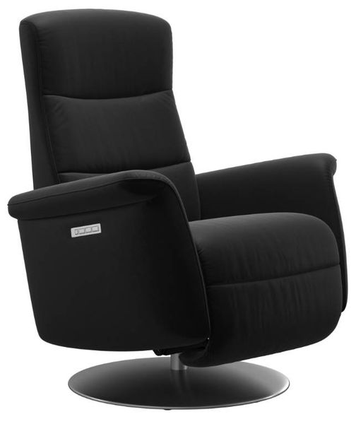 Stressless® by Ekornes® Customizable Mike Small Power Recliner with ...