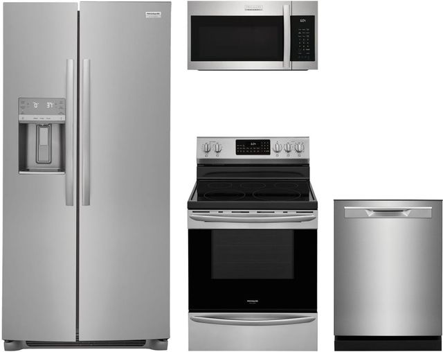 Frigidaire Gallery® 4 Piece Stainless Steel Kitchen Package Kittanning ...