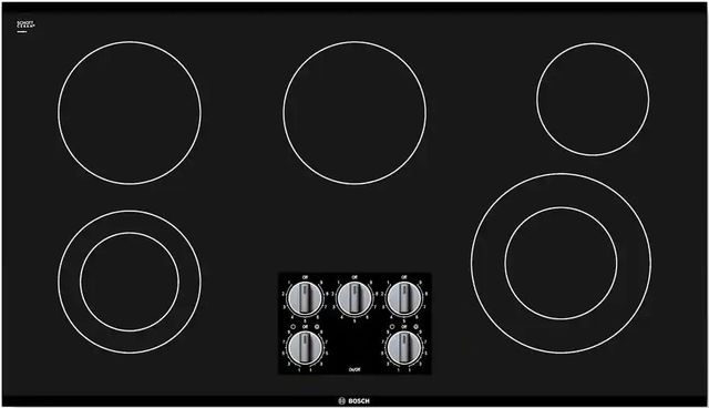 Bosch 500 Series Black Electric Cooktop | Midland Appliance | Richmond ...