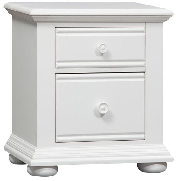 Liberty Furniture Summer House Oyster White Youth Nightstand | Besche ...