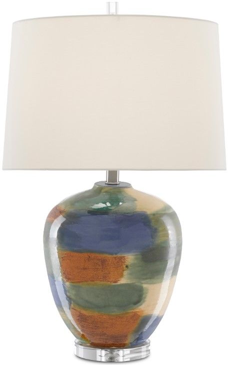 Currey & Company Rainbow Multi-Colored Table Lamp | Marshall's Home ...