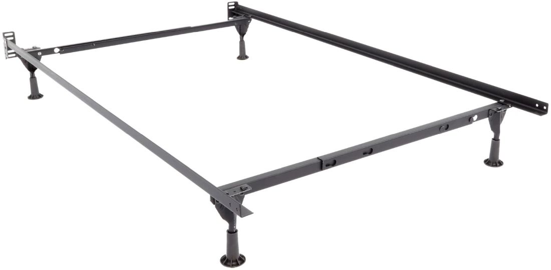 Rize Home Standard Adjustable Full Bed Frame with 4 Legs | The Bedroom ...