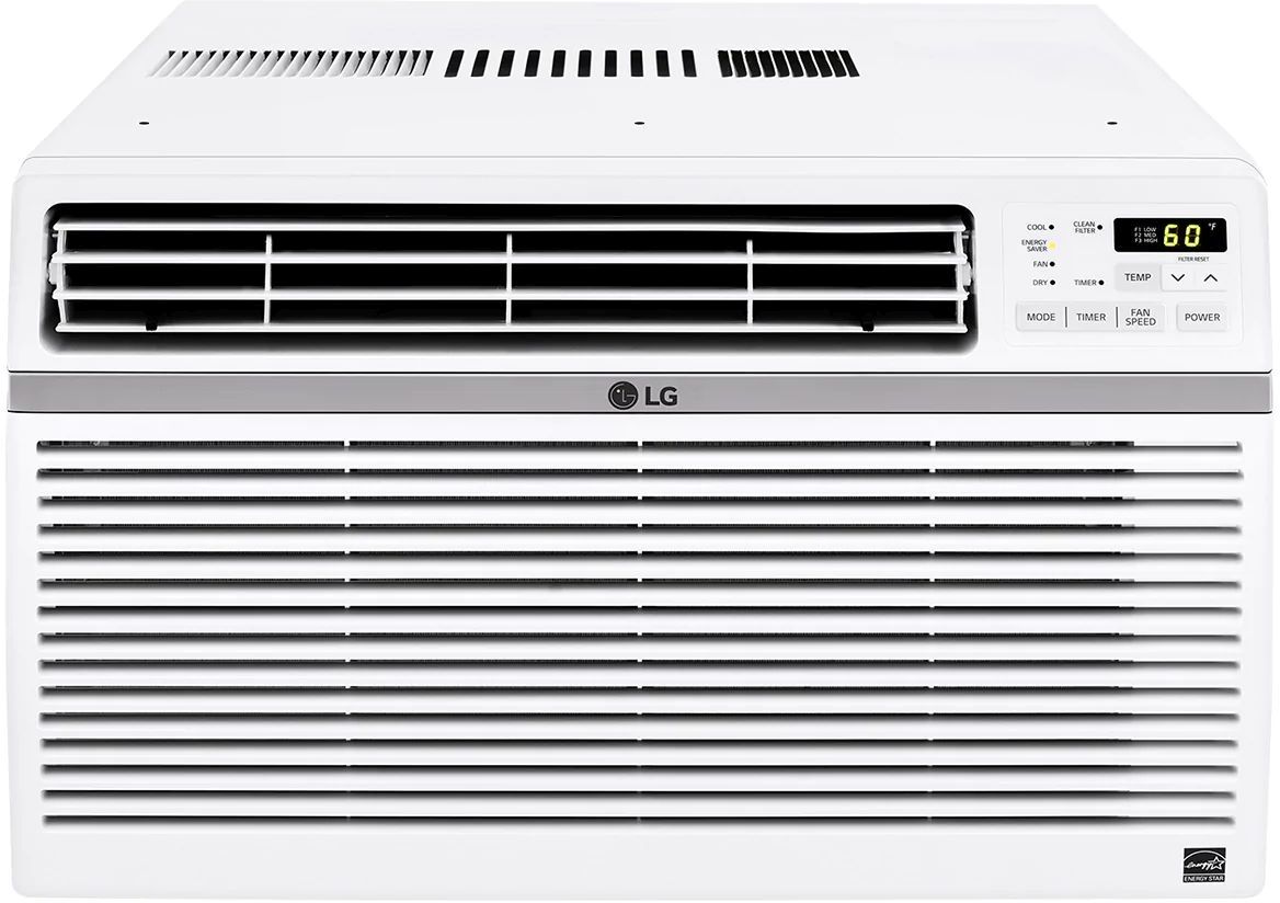 LG 12 000 BTU s White Window Air Conditioner Zirkelbach Clinton IA