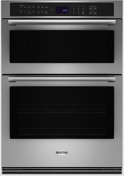 Maytag® 30" Fingerprint Resistant Stainless Steel Oven/Micro Combo ...