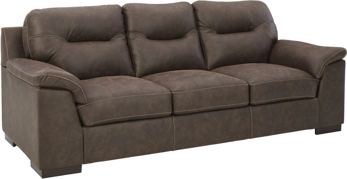 Signature Design by Ashley® Maderla Walnut Sofa | Brownie Furniture ...