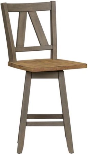 Liberty Furniture Lindsey Farm Counter Swivel Chair | Colder's ...