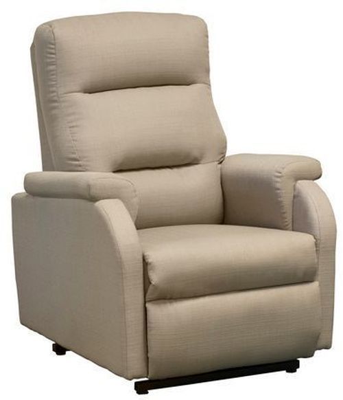 Elran Beige Power Glider Rocker Recliner | Crown Furniture & Mattress