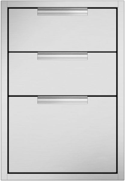 DCS 21" Brushed Stainless Steel Tower Drawer Triple | Etobicoke, ON