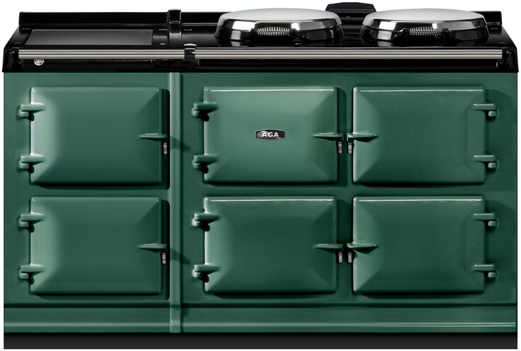 AGA™ Classic R7 150 60" British Racing Green Pro Style Slide In ...