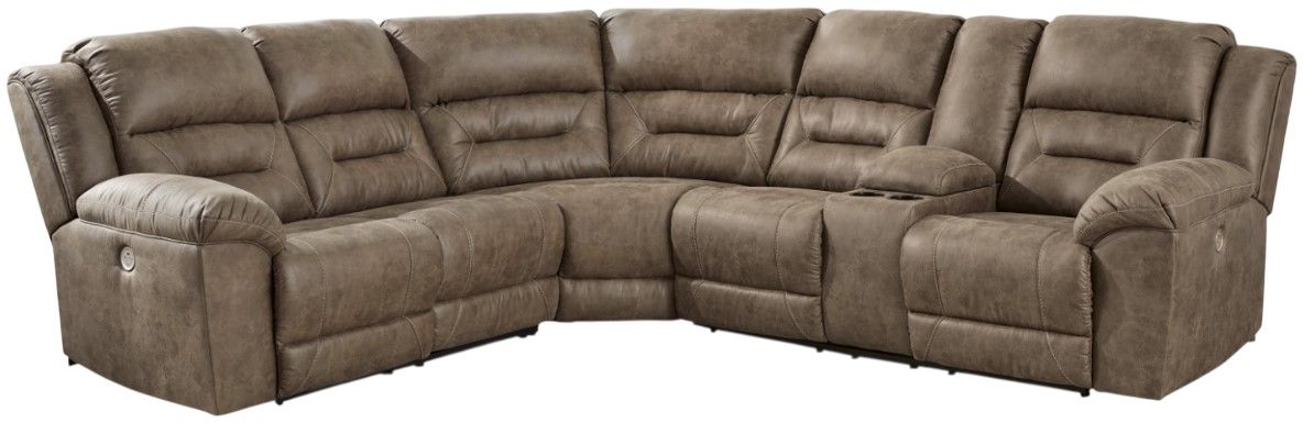 Signature Design by Ashley® Ravenel 3-Piece Fossil Power Reclining ...