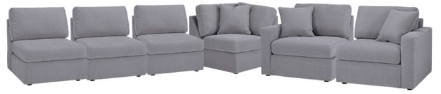 Signature Design by Ashley® Modmax 6-Piece Granite L-Shape Sectional ...