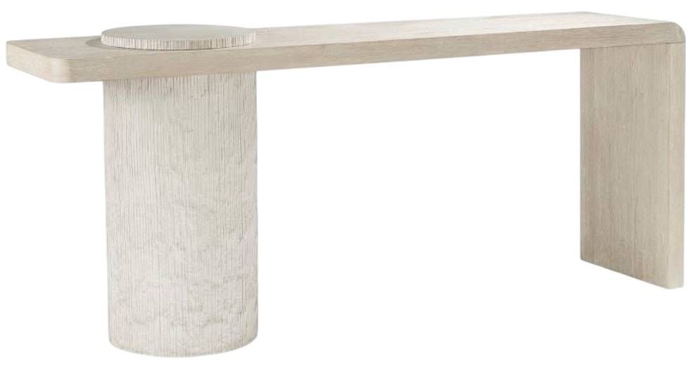 Bernhardt Antibes Roz Console Table with Pumice Pedestal | Big Sandy ...
