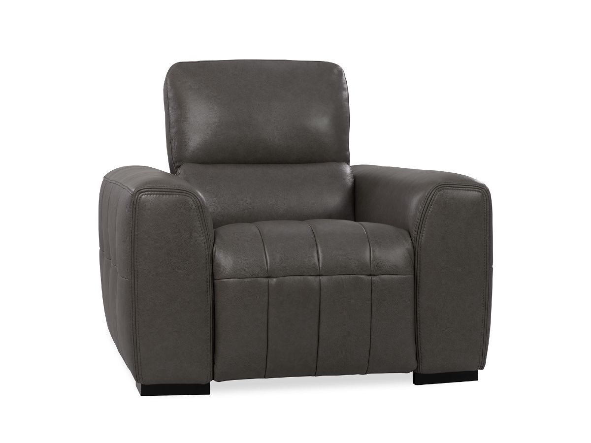 York Leather Power Recliner | Bob Mills Furniture